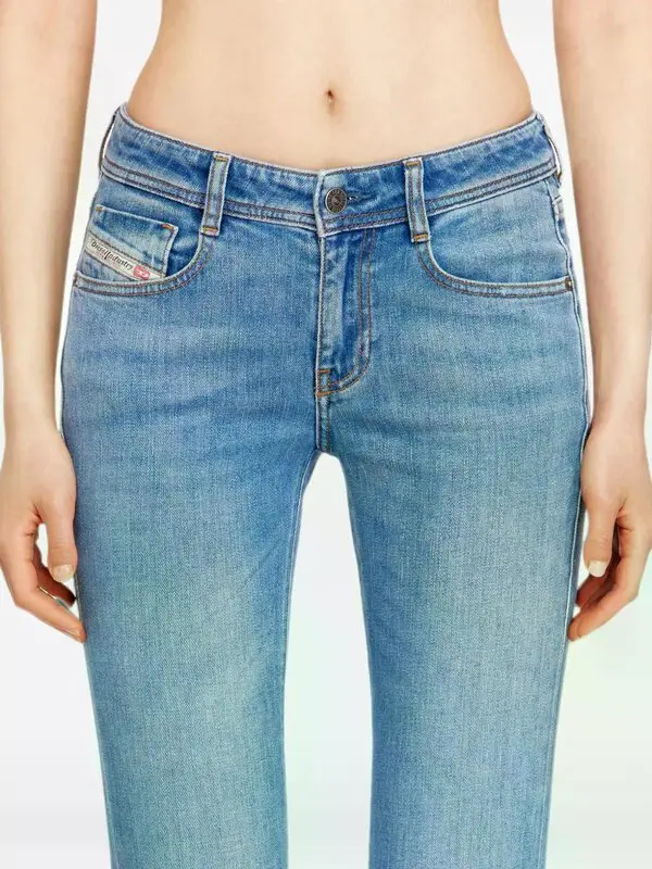 DIESEL® Bootcut Jeans Low Waist 1969 D-ebbey