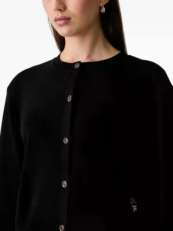 Scotch & Soda Embroidered Button-up Cardigan