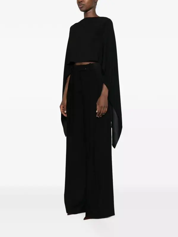 Alberta Ferretti Cropped Cape-style Tunic