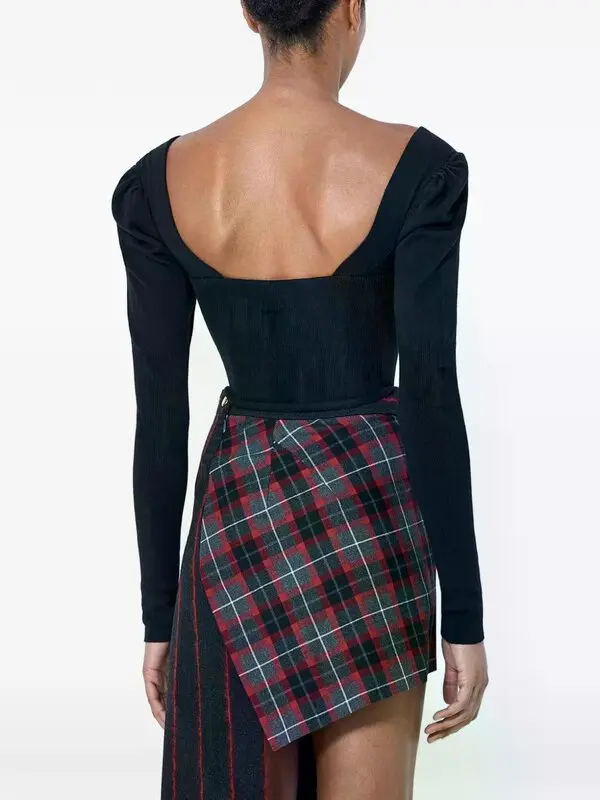 VIVIENNE WESTWOOD Bea Corset Draped Cardigan