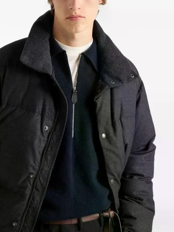 Prada Cashmere Polo Shirt