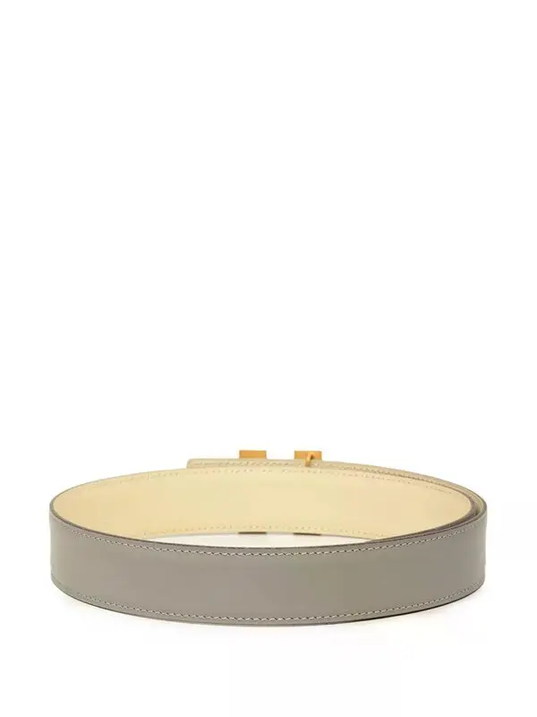 Hermès 2000 Box Calf Cadena H Reversible Belt