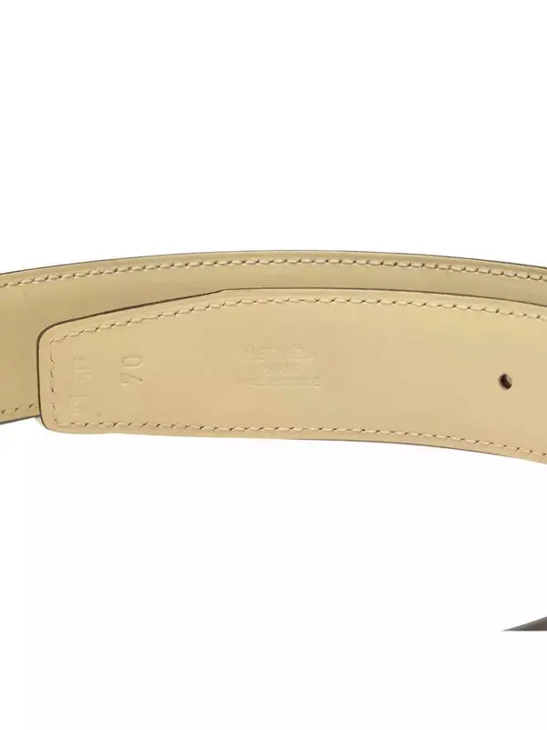 Hermès 2000 Box Calf Cadena H Reversible Belt