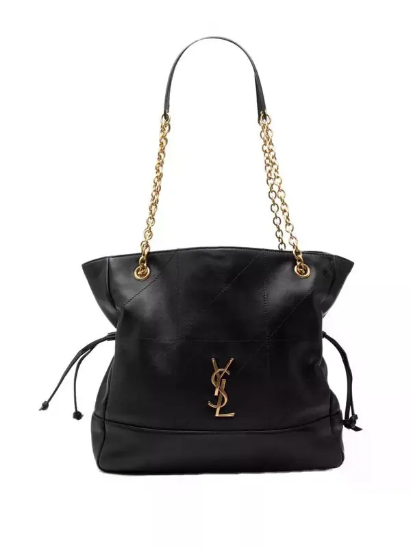 Saint Laurent 2024 Small Quilted Lambskin Shopping Tote Bag
