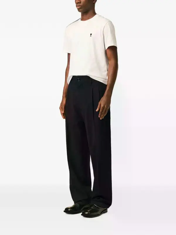 AMI Paris Two-pleats Wool Trousers