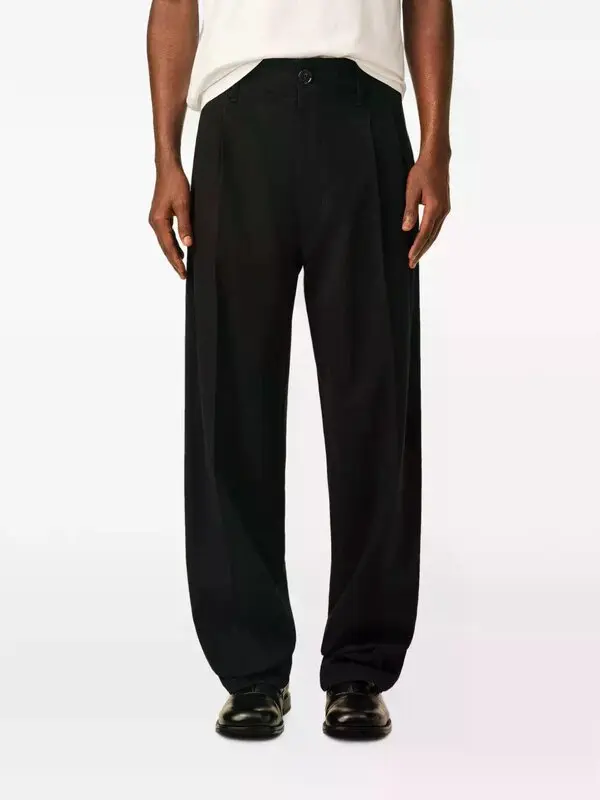 AMI Paris Two-pleats Wool Trousers