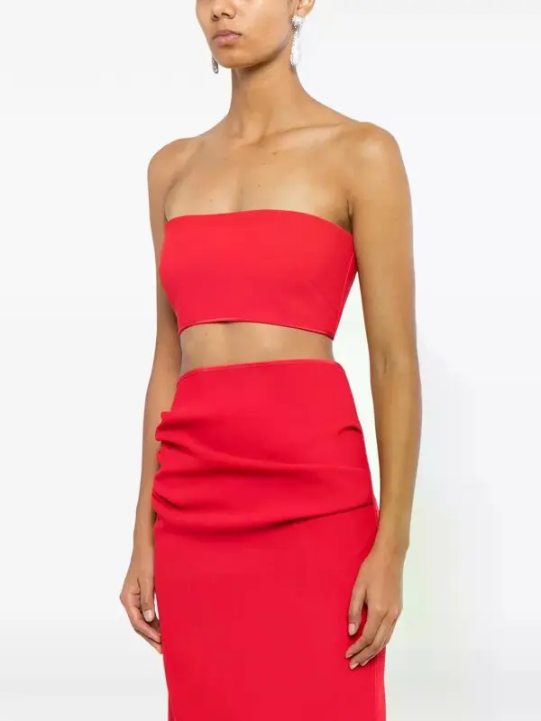 Maticevski Bonded Bandeau Blouse