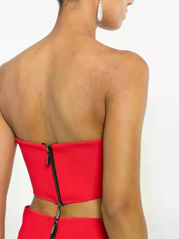 Maticevski Bonded Bandeau Blouse