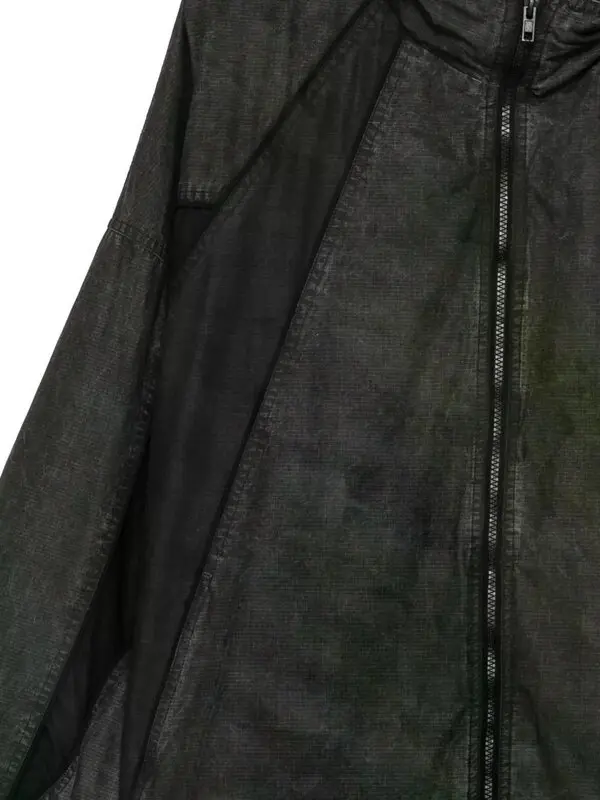 JUUN.J Hooded Panelled Jacket