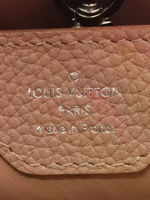 LOUIS VUITTON 2017 Taurillon Mechanical Flowers Capucines Bb Satchel