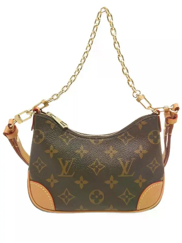 LOUIS VUITTON 2021-2026 Monogram Nano Boulogne Satchel