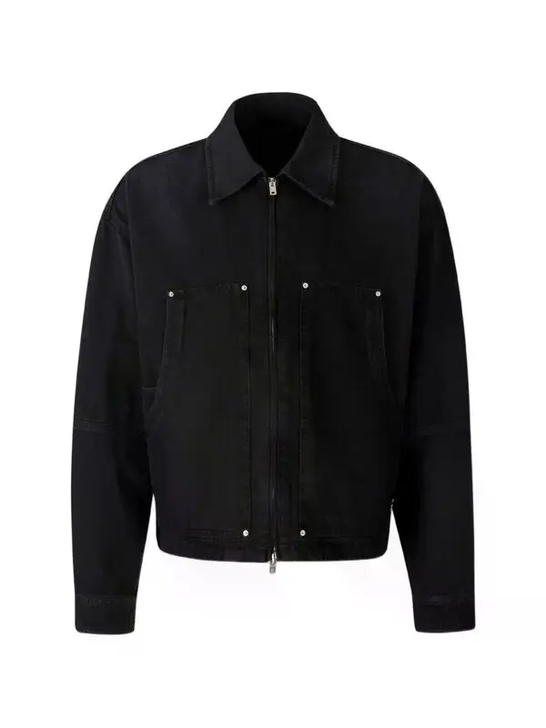 Amiri Zip-up Denim Jacket