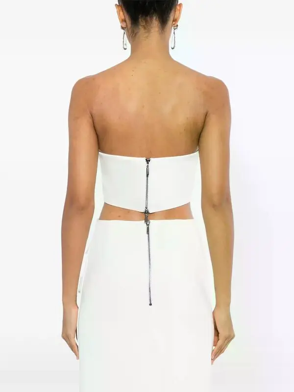 Maticevski Bonded Bandeau Blouse