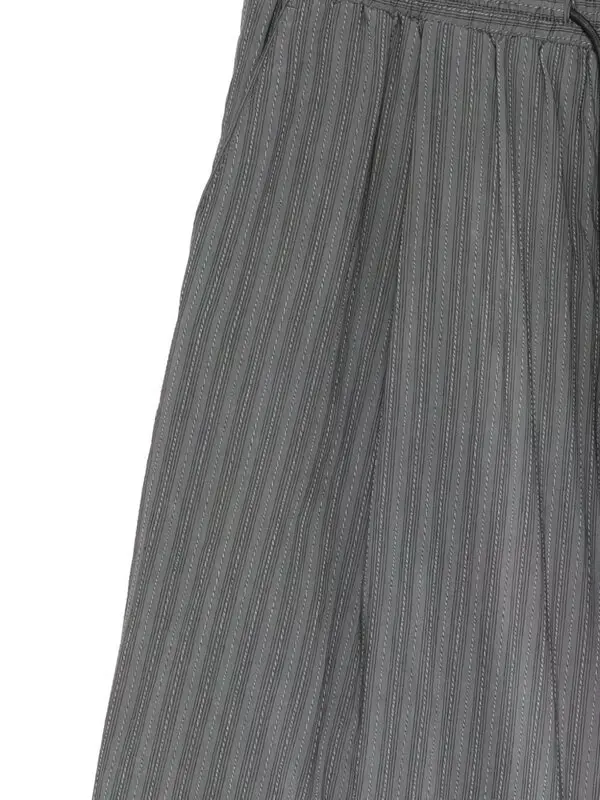 JUUN.J Pinstripe-print Drawstring Shorts