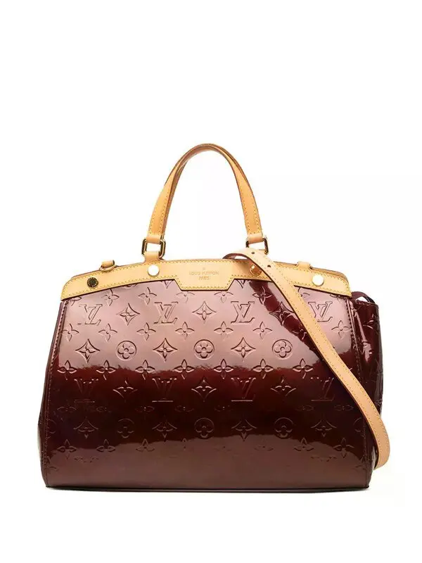 LOUIS VUITTON Monogram Vernis Brea Mm Satchel