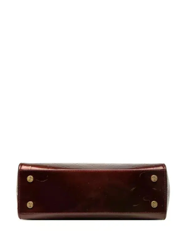 LOUIS VUITTON Monogram Vernis Brea Mm Satchel
