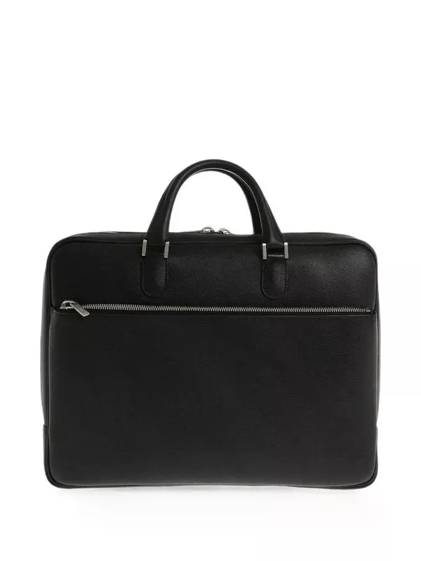 VALEXTRA Avietta Leather Laptop Bag