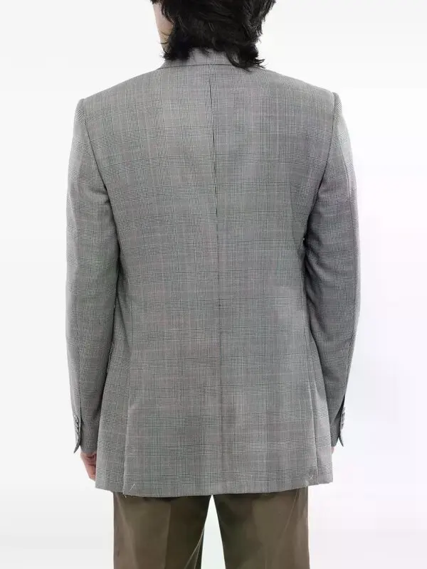 Corneliani Prince Of Wales Single-breasted Blazer