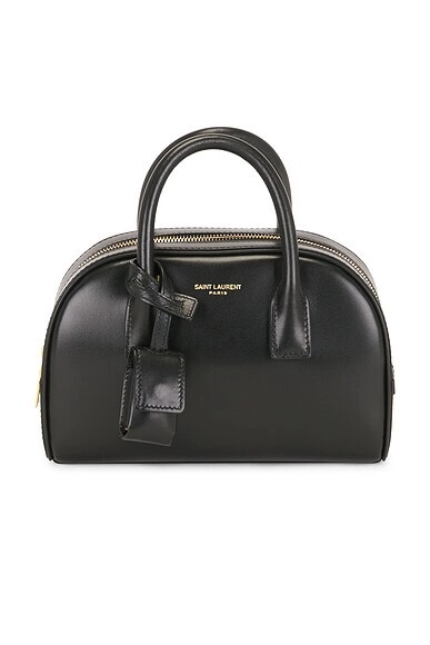 Saint Laurent Mini Sac De Jour Supple Boston Bag - Nero