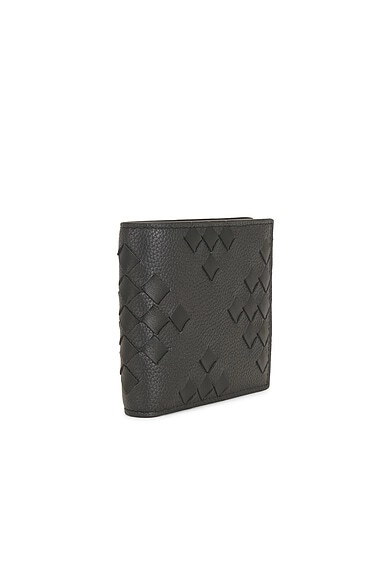 Bottega Veneta Intrecciato Bi-fold Wallet Diamonds Dover
