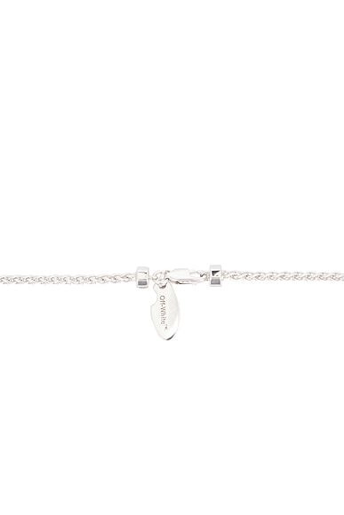 Off-White Arrow Pendant Necklace