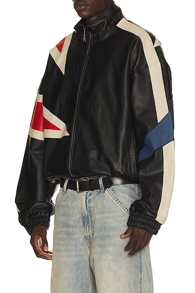 NAHMIAS Mvp Leather Bomber