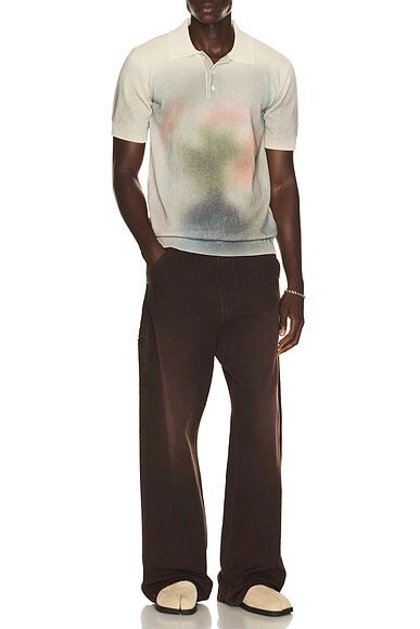 MAISON MARGIELA Short Sleeve Polo Shirt