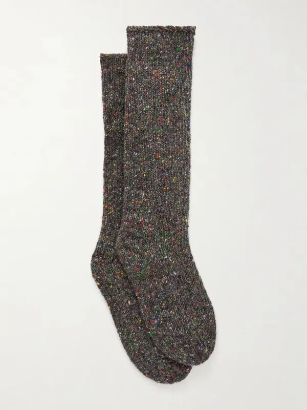Gabriela Hearst Stela Ribbed Cashmere-blend Socks