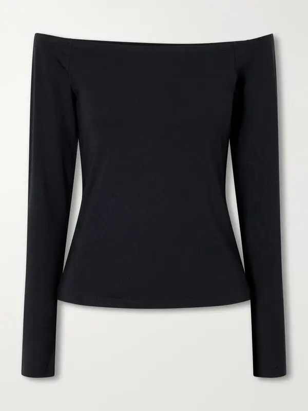 SKIMS Smooth Layers Off-the-shoulder Top