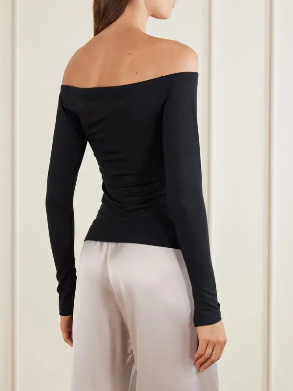 SKIMS Smooth Layers Off-the-shoulder Top