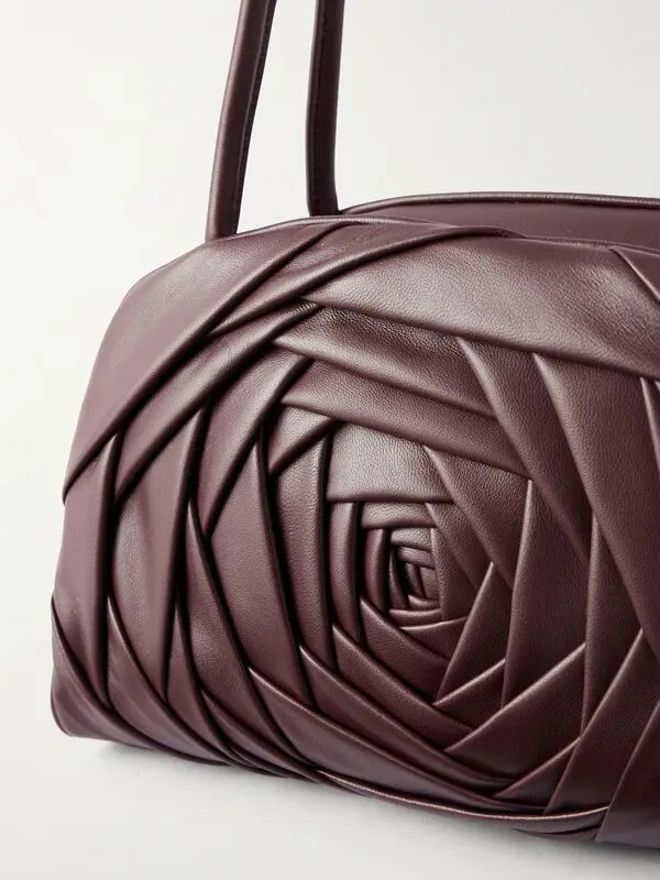 ROGER VIVIER Roseline Leather Shoulder Bag