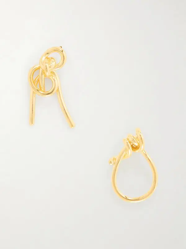 Completedworks Notsobig Thread Ii Recycled Vermeil Earrings
