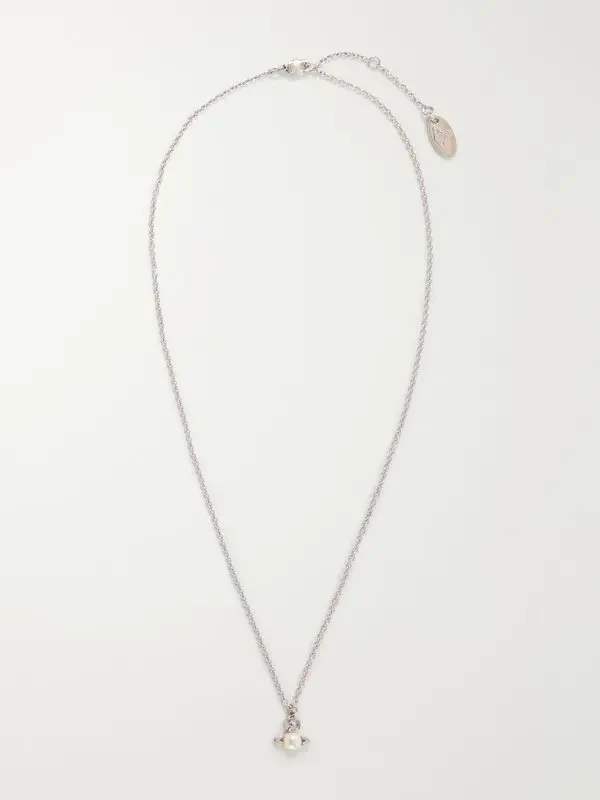 VIVIENNE WESTWOOD Balbina Pendant Necklace - Silver