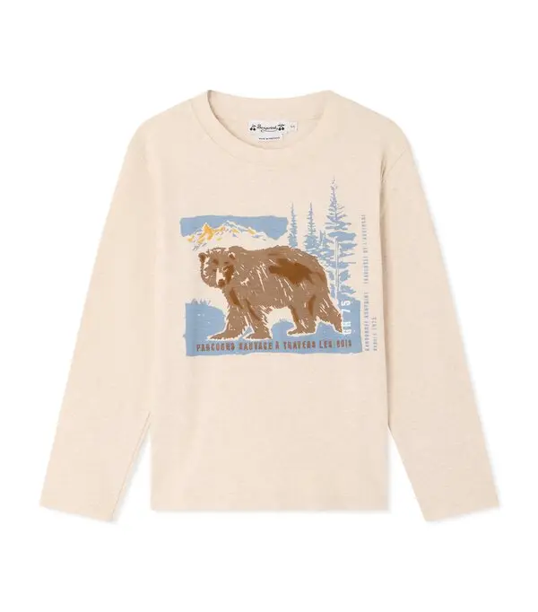 Bonpoint Cotton Printed T-shirt