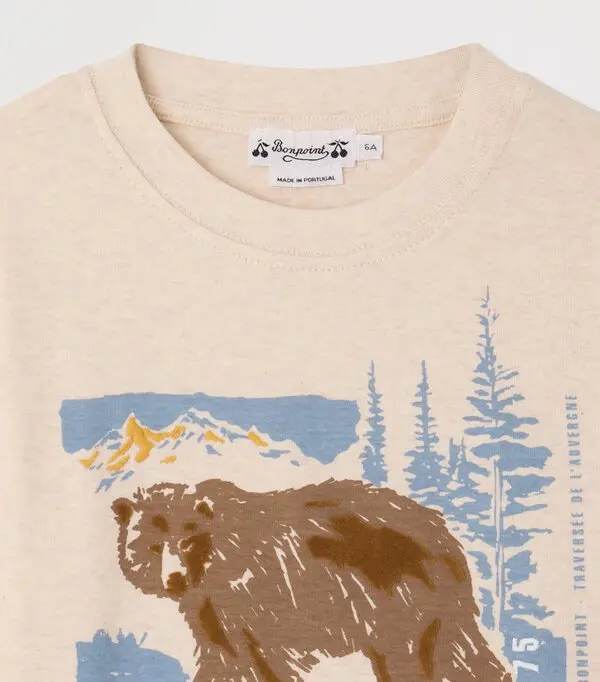 Bonpoint Cotton Printed T-shirt