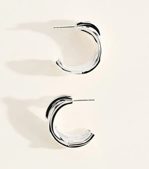 Completedworks Plated Irregular Hoop Earrings