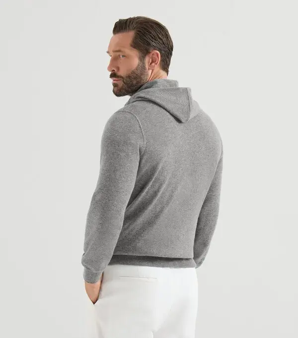 Brunello Cucinelli Cashmere Hooded Cardigan