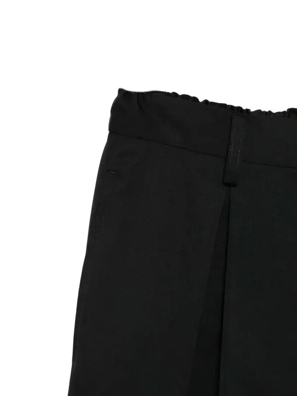 SSSTEIN Pleated Elasticated-waist Trousers
