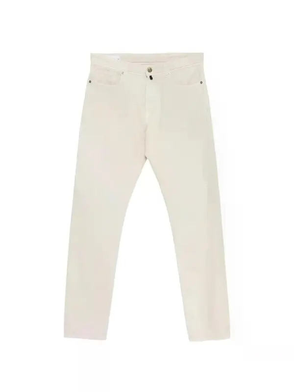 Incotex Straight-leg Five-pocket Jeans - Neutrals