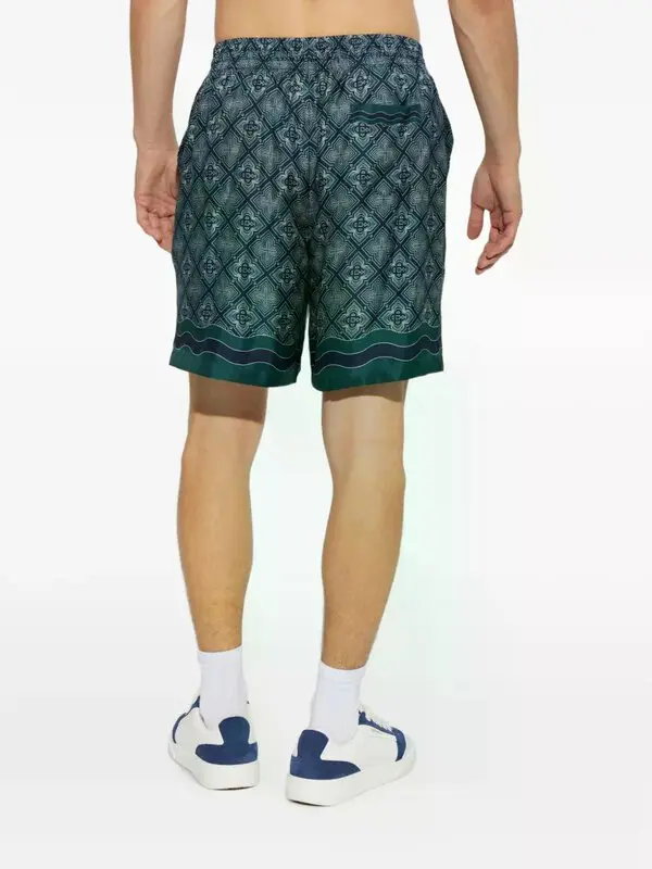 Casablanca Circuit Monogram Shorts