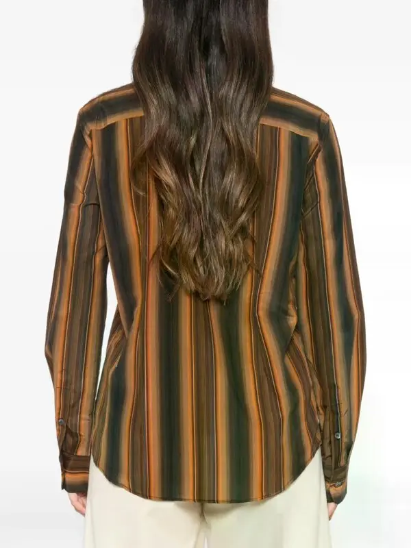 Marni Vertical-stripe Long-sleeve Shirt