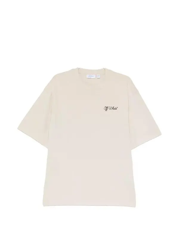 Off-White Script Skate Tee - Neutrals