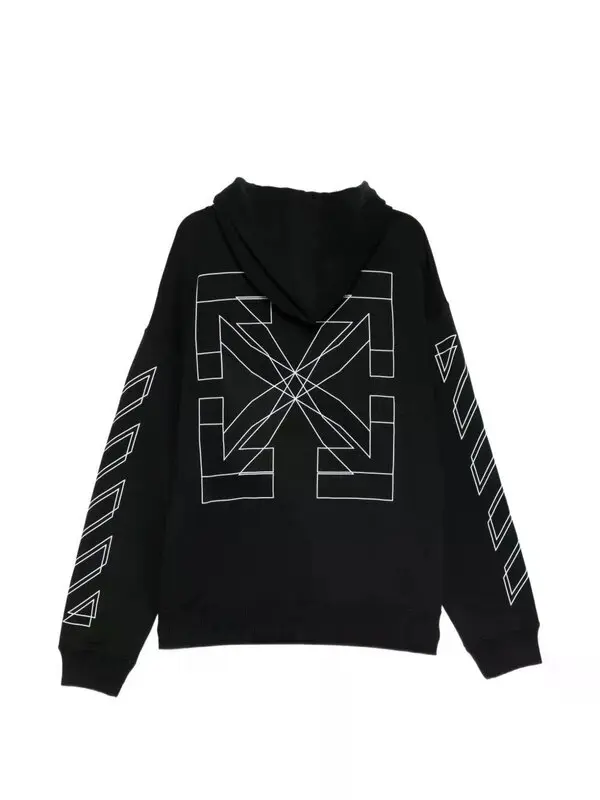 Off-White Outline Double Arrow Hoodie