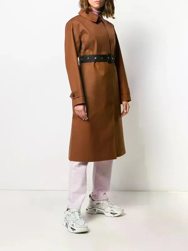 Mackintosh Belted Button Up Trench Coat