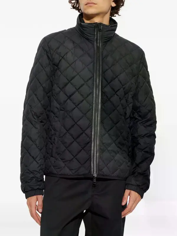 Moncler Delviane Reversible Diamond-quilted Down Jacket