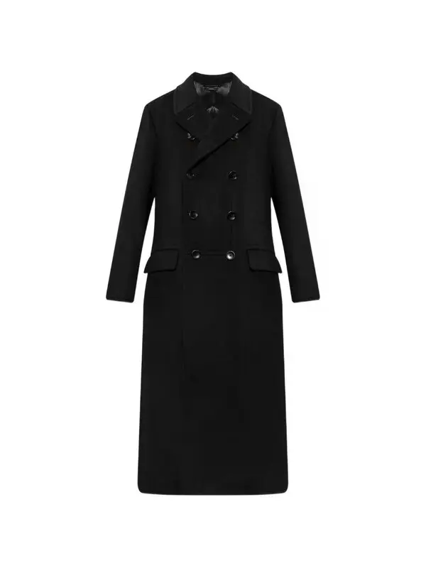 TOM FORD Wool Cashmere Melton Officer Coat