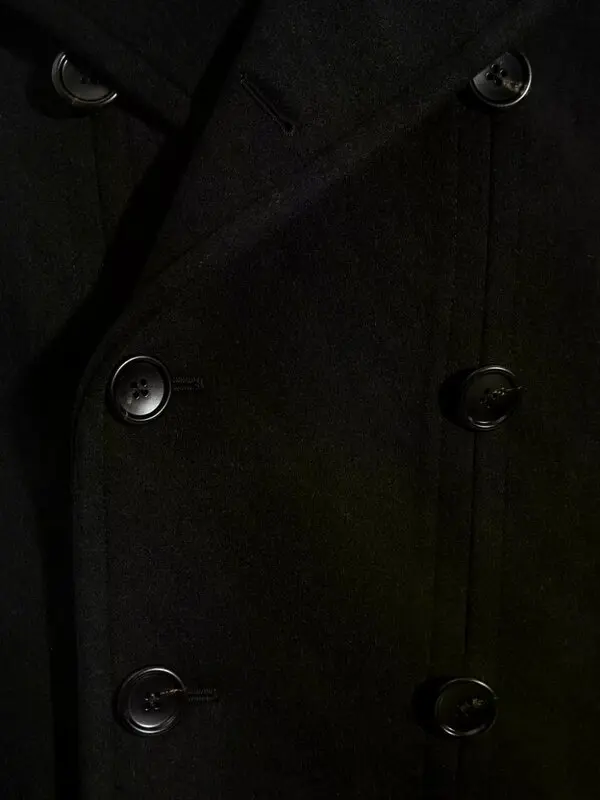 TOM FORD Wool Cashmere Melton Officer Coat