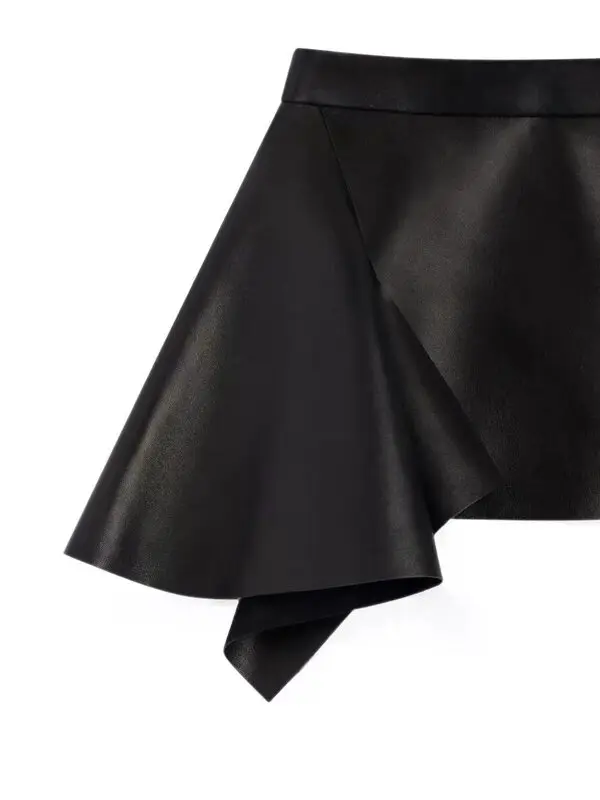 Givenchy Asymmetric Ruffled Mini Skirt