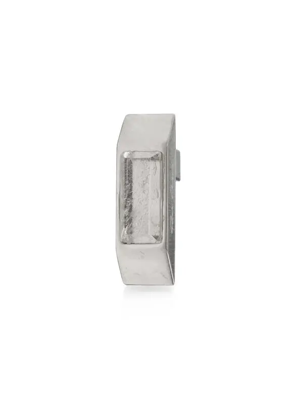 Rick Owens Crystal Beveled Earrings