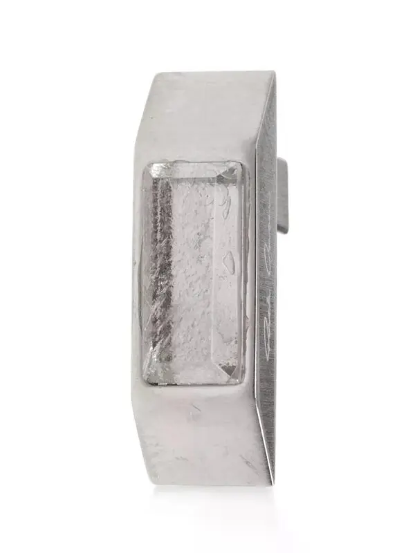 Rick Owens Crystal Beveled Earrings